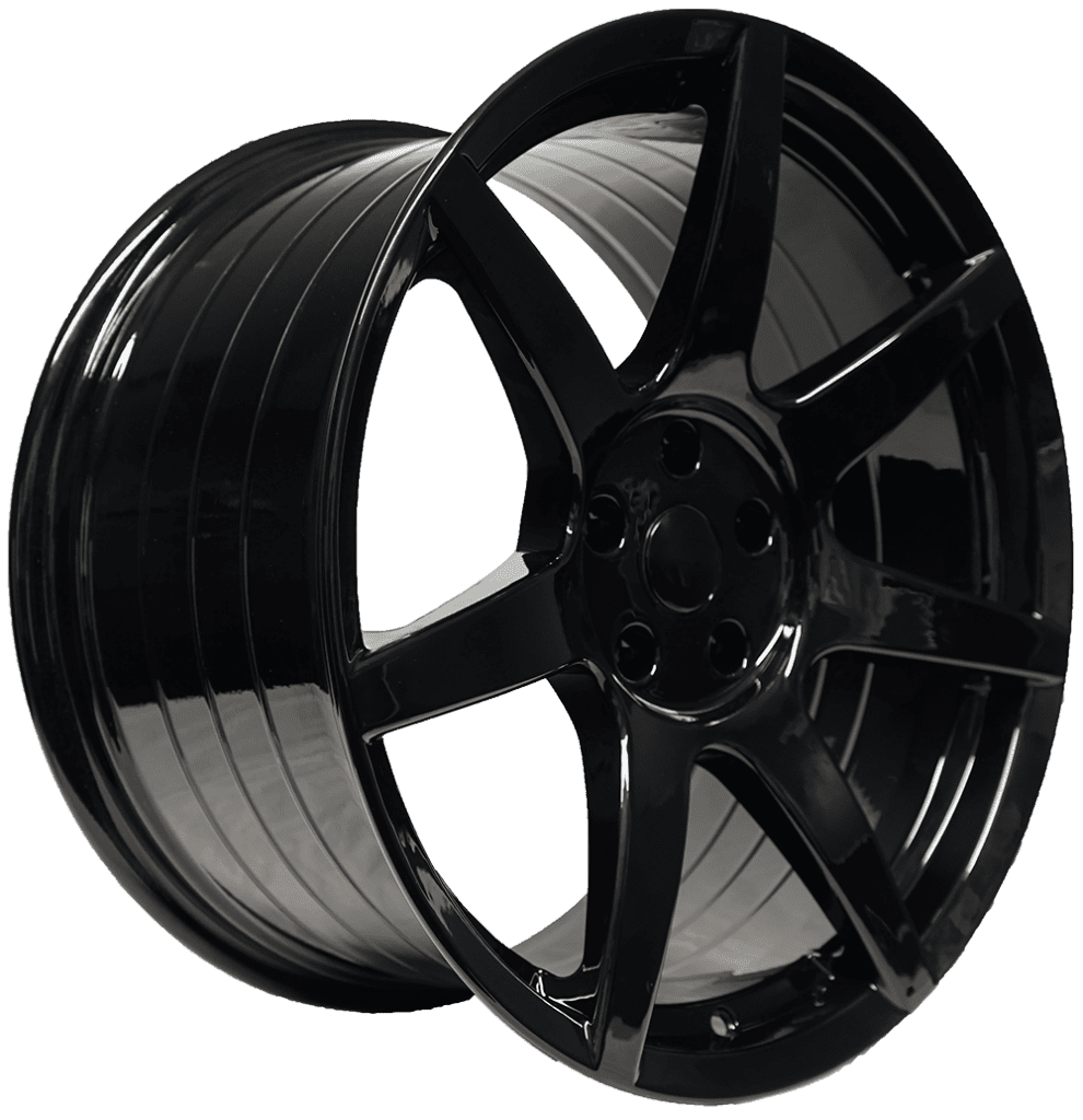 PROJECT 6GR SEVEN GLOSS BLACK FINISH ZR-SPEC CORVETTE - Project 6GR