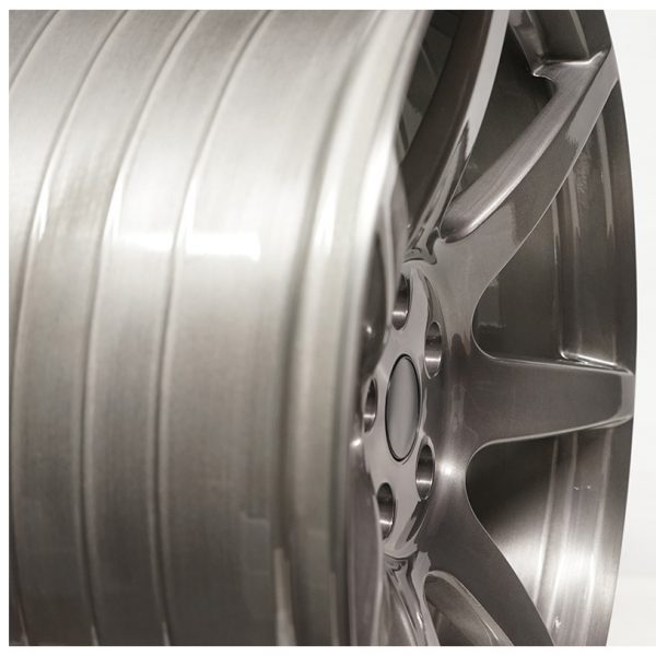 BRUSHED TITANIUM CUSTOM FINISH PROJECT 6GR - Project 6GR