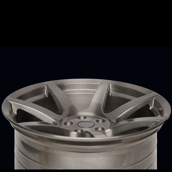 BRUSHED TITANIUM CUSTOM FINISH PROJECT 6GR - Project 6GR