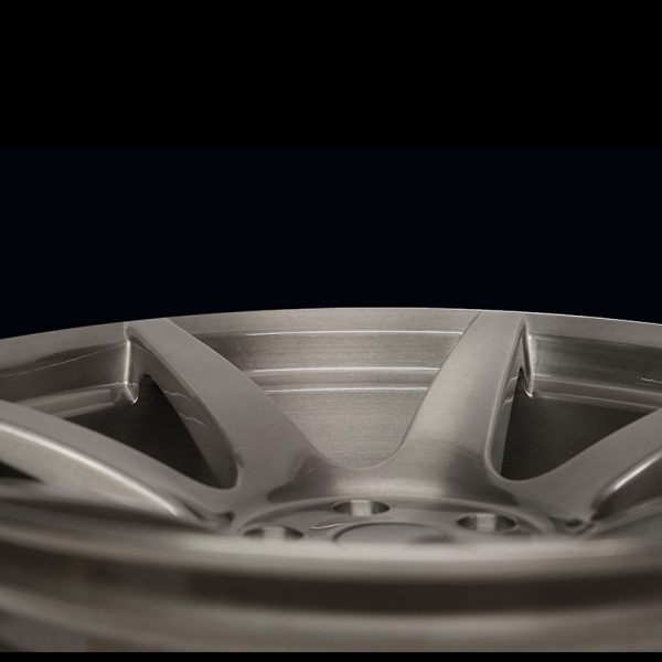 BRUSHED TITANIUM CUSTOM FINISH PROJECT 6GR - Project 6GR