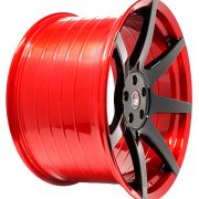 TWO TONE RED / GLOSS BLACK CUSTOM FINISH PROJECT 6GR - Project 6GR