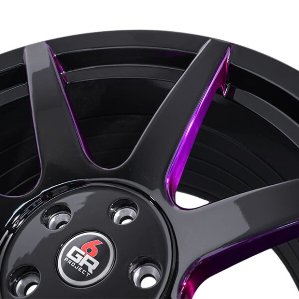 BRUSHED PURPLE WINDOW CUSTOM FINISH PROJECT 6GR - Project 6GR
