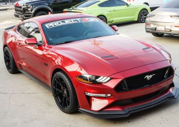 2020 Mustang GT gets a new look with the Project 6GR 10-TEN wheels in ...