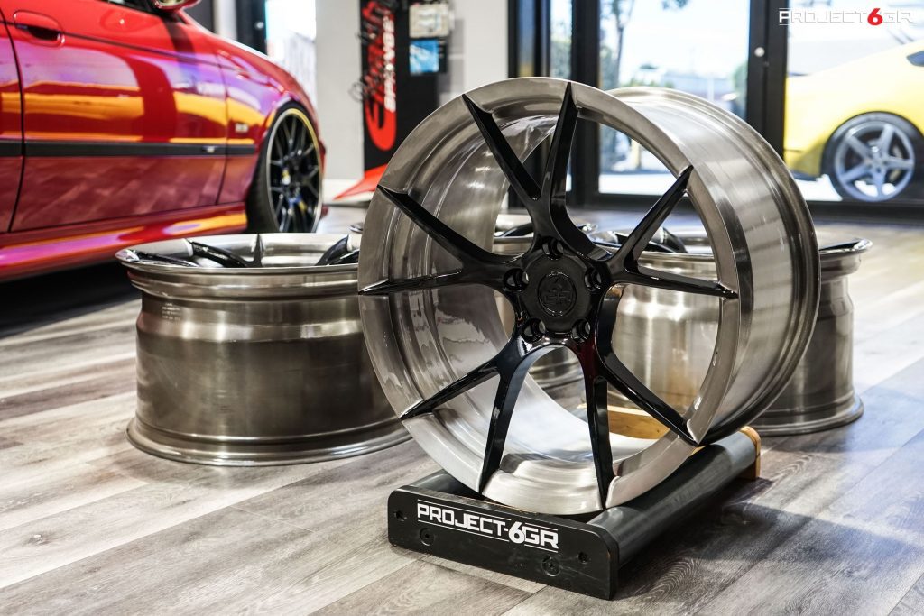 FULLY FORGED - PROJECT 6GR 10-TEN GLOSS BLACK / BRUSHED TITANIUM BARREL ...