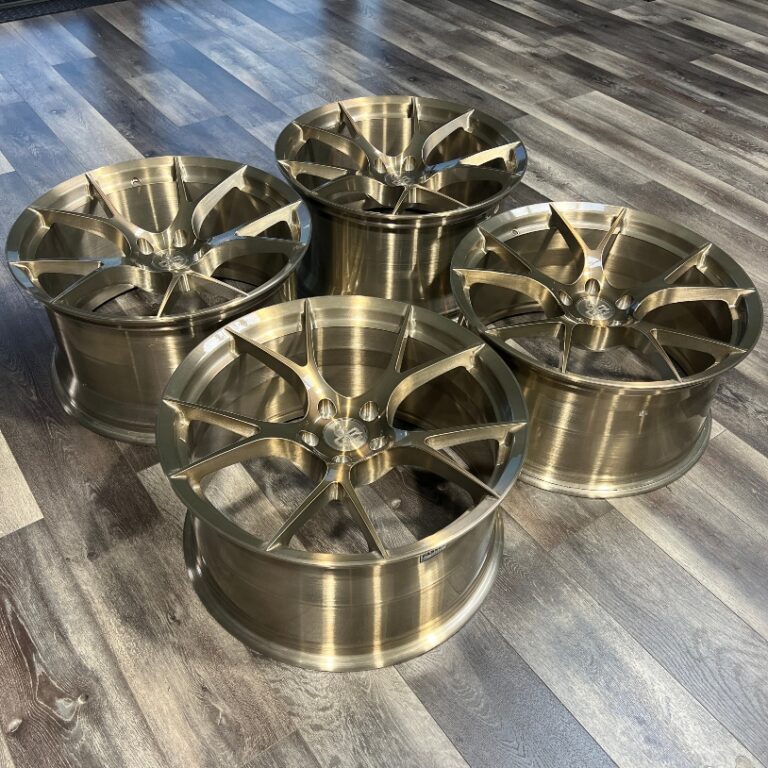 20'' FULLY FORGED 10-TEN SPOKE BRUSHED CHAMPANGE - Project 6GR