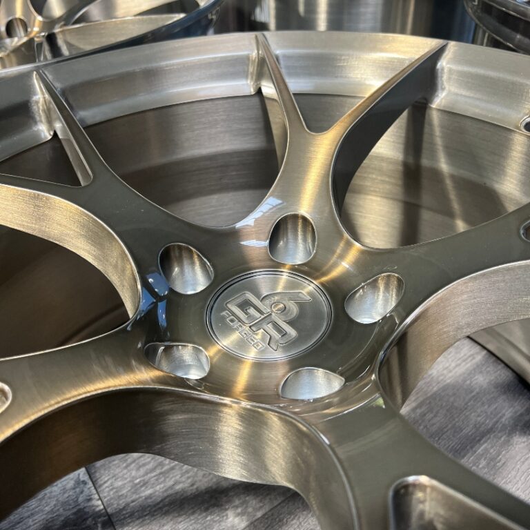 20'' FULLY FORGED 10-TEN SPOKE BRUSHED CHAMPANGE - Project 6GR