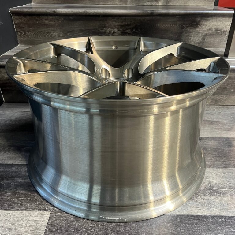 20'' FULLY FORGED 10-TEN SPOKE BRUSHED CHAMPANGE - Project 6GR