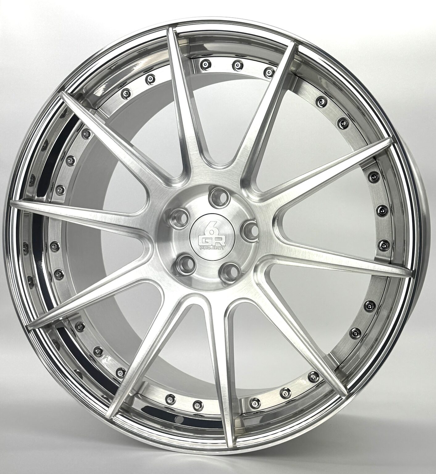 PROJECT 6GR TEN-L 2-PIECE BRUSHED ALUMINUM / POLISHED - Project 6GR